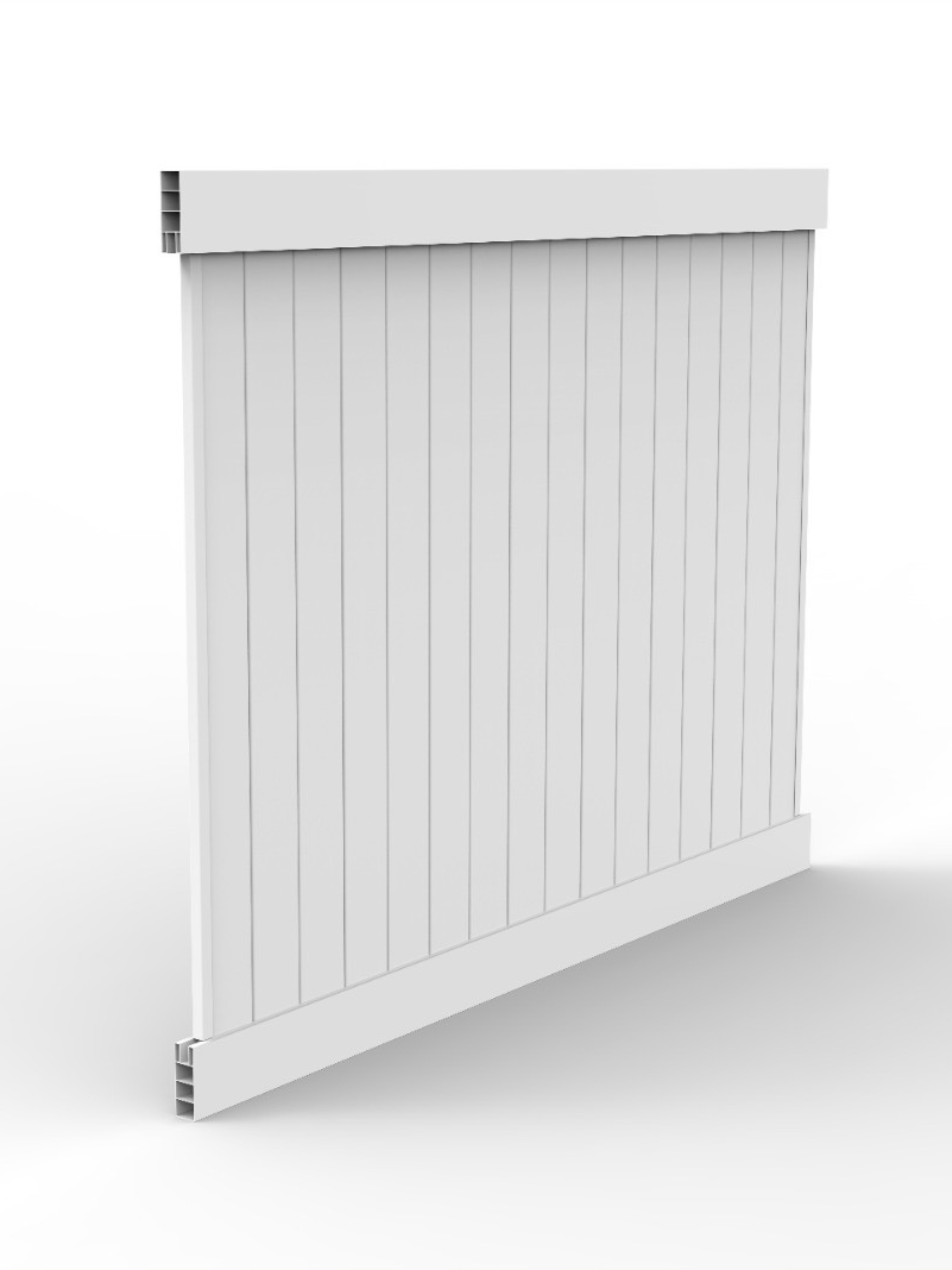 PVC Hamptons Privacy Fence Panel – Island Outdoors Australia